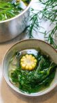 Sayur Bening Bayam (Spinach Clear & Sweet Soup) - The Plated Scene